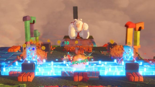 World 1 - Boss Fight - Rabbid Kong - Mario + Rabbids Kingdom Battle ...