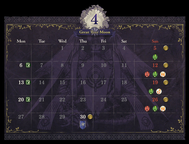 Month 4 - Free Time (Azure Moon) - Fire Emblem: Three Houses ...