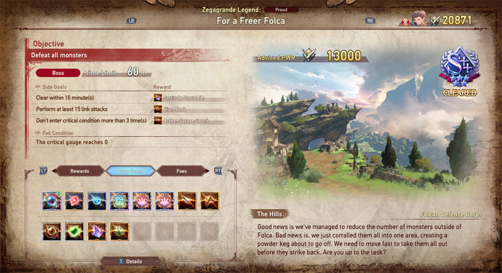 For a Freer Folca - Granblue Fantasy: Relink Walkthrough - Neoseeker