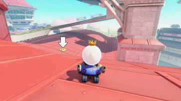 Peach Stadium Hidden ? Panel Locations - Mario Kart World Walkthrough ...