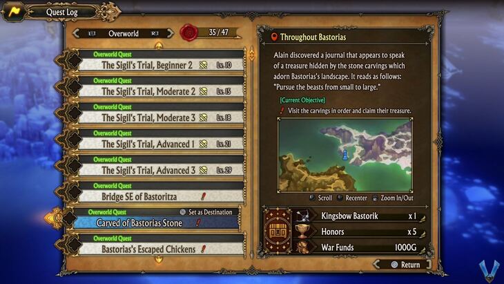Unicorn Overlord - Carved of Bastorias Stone Walkthrough - Neoseeker