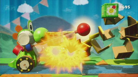 Go-Go Yoshi - Yoshi's Crafted World Walkthrough - Neoseeker