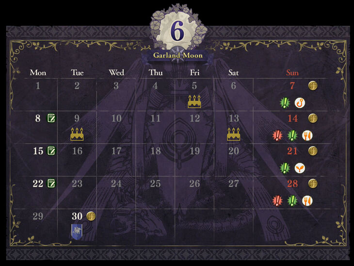 Month 6 - Free Time (Azure Moon) - Fire Emblem: Three Houses ...