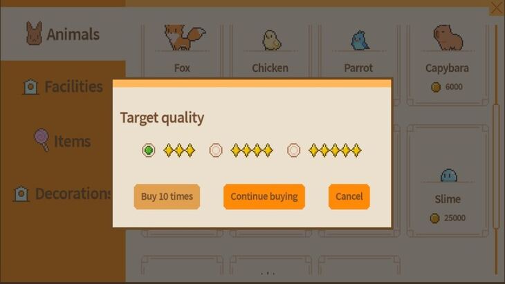 Tiny Pasture Qualities Guide - Neoseeker