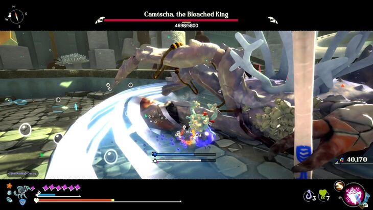 Another Crab's Treasure - Camtscha, The Bleached King Boss Guide ...