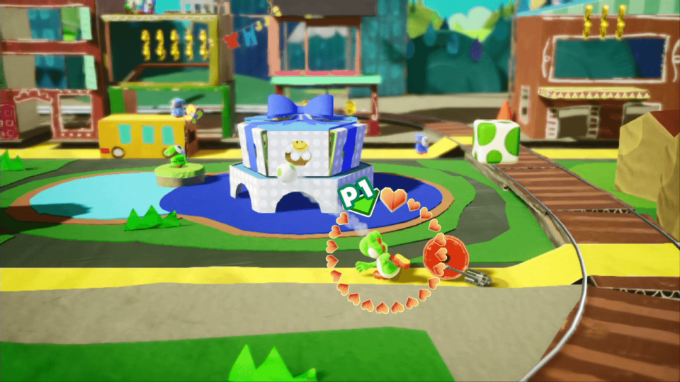 Rail-Yard Run - Yoshi's Crafted World Walkthrough - Neoseeker