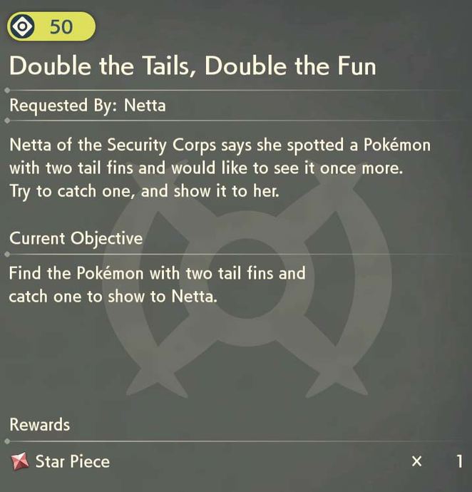 Double the Tails, Double the Fun Request Guide - Pokémon Legends ...