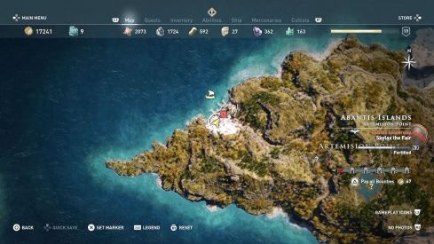 Ainigmata Ostraka: Abantis Islands - Assassin's Creed Odyssey ...