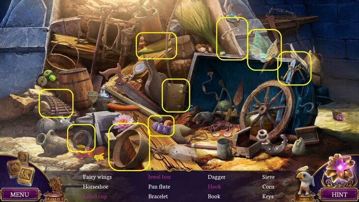 Hidden Objects Scenes (bonus) - The Secret Order 3: Ancient Times ...