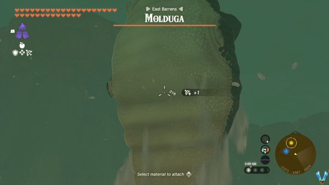 Tears of the Kingdom - WANTED: Molduga Walkthrough - The Legend of ...