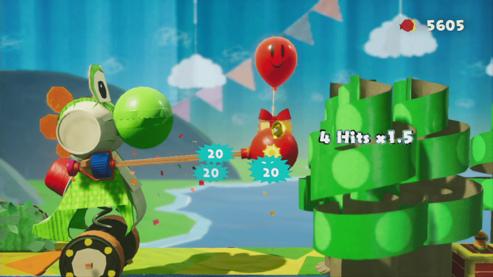 Go-Go Yoshi - Yoshi's Crafted World Walkthrough - Neoseeker