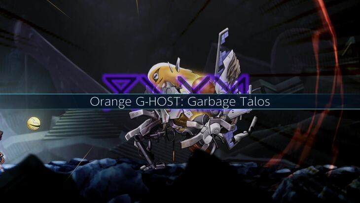 Boss: Orange G-HOST: Garbage Talos - Shadow Labyrinth Walkthrough ...
