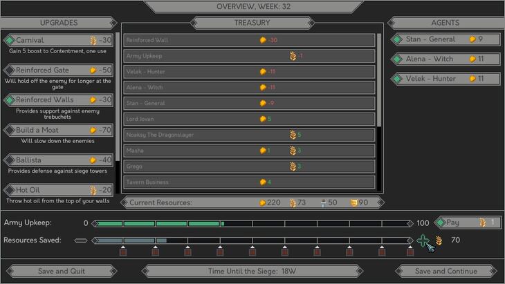 Yes, Your Grace - Weeks 31-35 - Neoseeker