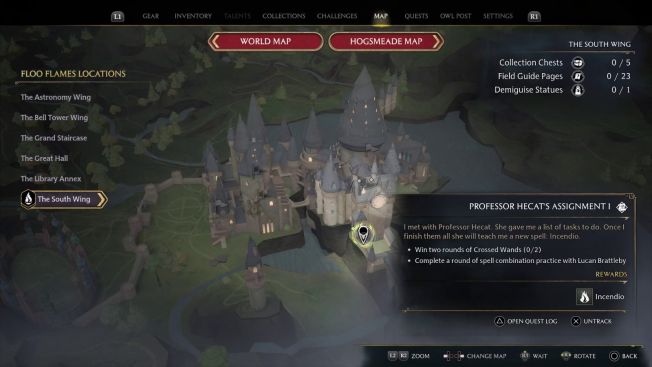 Crossed Wands - Round 1 - Hogwarts Legacy Walkthrough - Neoseeker