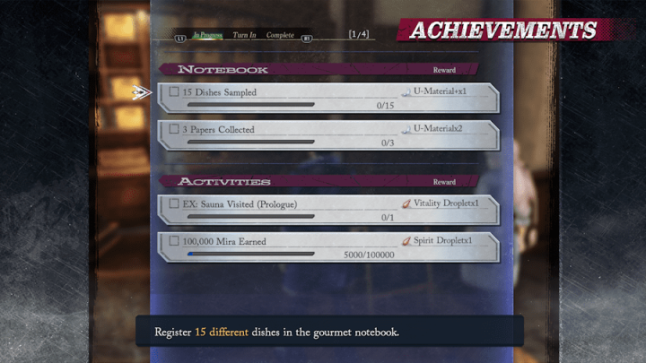 4SPG Handbook (Achievements) - The Legend of Heroes: Trails through ...