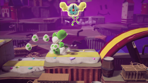 Worlds-Pirate Pier - Yoshi's Crafted World Walkthrough - Neoseeker