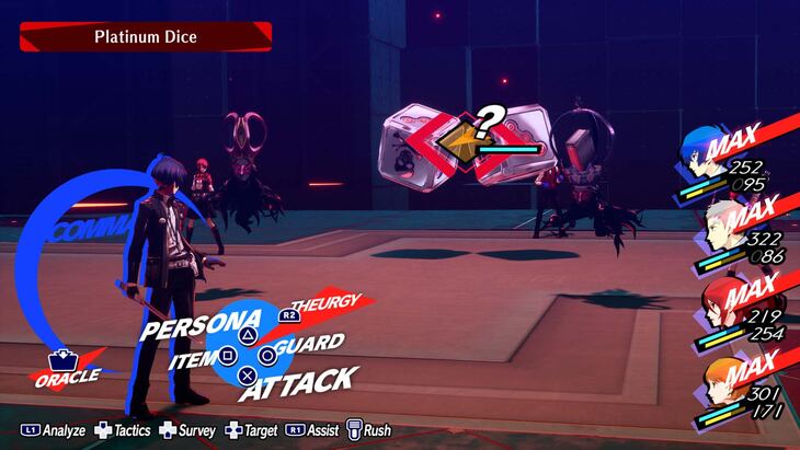 How To Defeat Platinum Dice Guide - Persona 3 Reload - Neoseeker