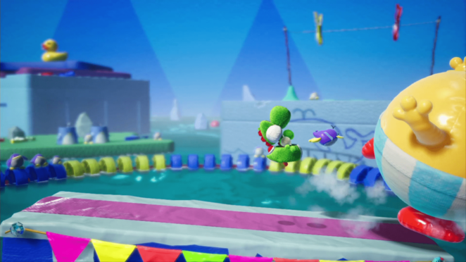 Burt's Bouncy Battle - Yoshi's Crafted World Walkthrough - Neoseeker