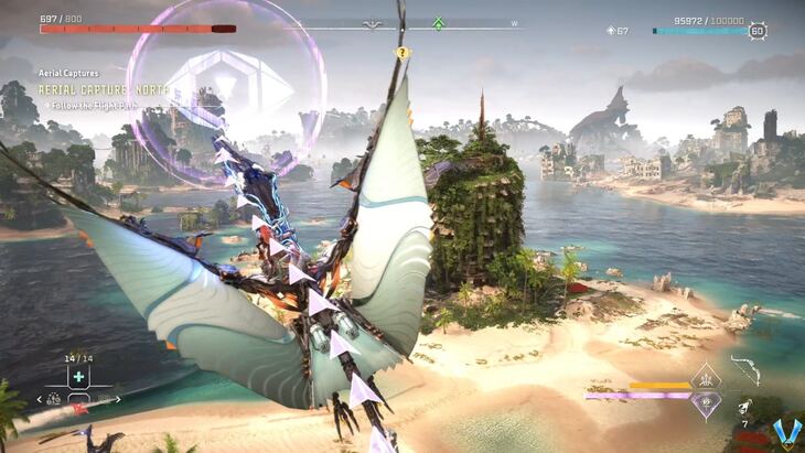 Horizon Forbidden West - DLC Aerial Captures Locations Guide - Neoseeker