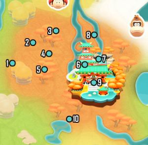 Mario Kart World - All Cheep Cheep Falls Region P-Switches - Neoseeker