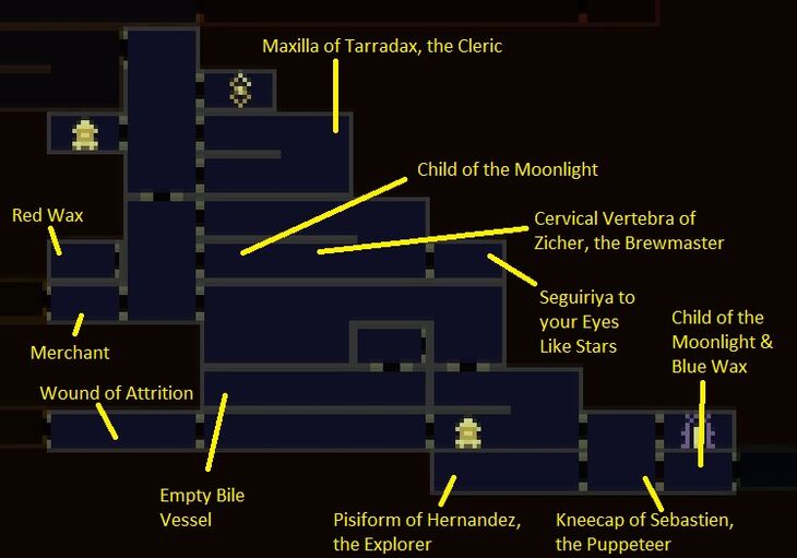Maps - Blasphemous Walkthrough - Neoseeker