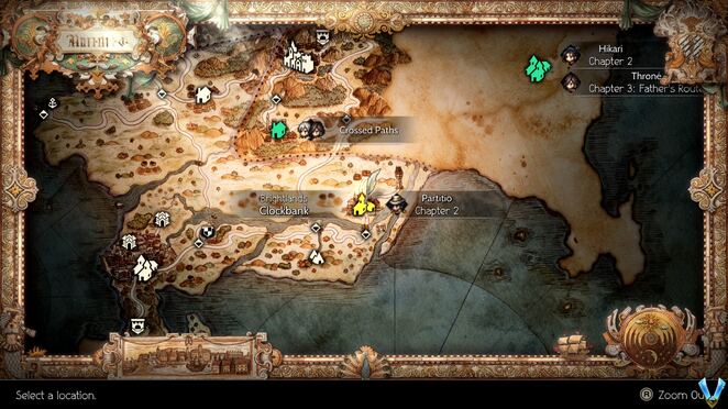 Octopath Traveler II - Thief Job Location Guide - Neoseeker