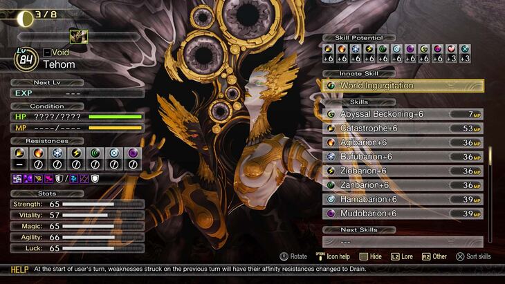 Tehom Boss Battle Guide - Shin Megami Tensei V: Vengeance - Neoseeker