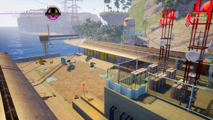 Deep Factory Entrance - Paradise Killer Walkthrough - Neoseeker