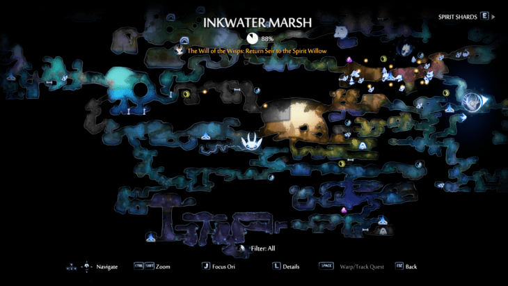 Energy Cells - Ori and the Will of the Wisps Walkthrough - Neoseeker