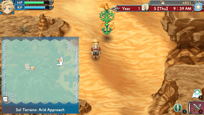 Sol Terrano Desert - Rune Factory 3 Special (2023) Walkthrough and ...