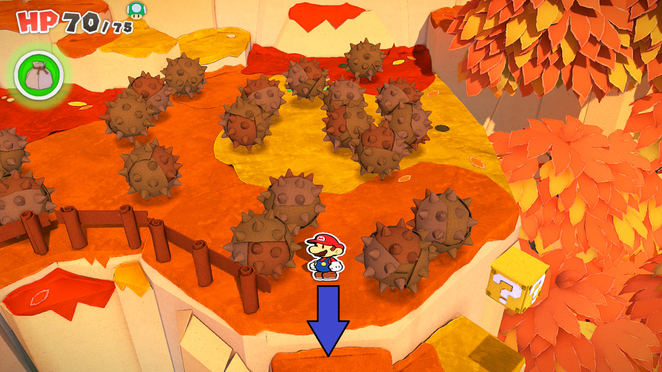 Paper Mario: Origami King - Chestnut Valley Walkthrough - Paper Mario ...