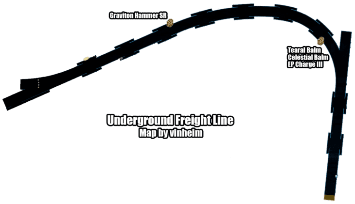 Trails into Reverie - Underground Freight Line Walkthrough - The Legend ...