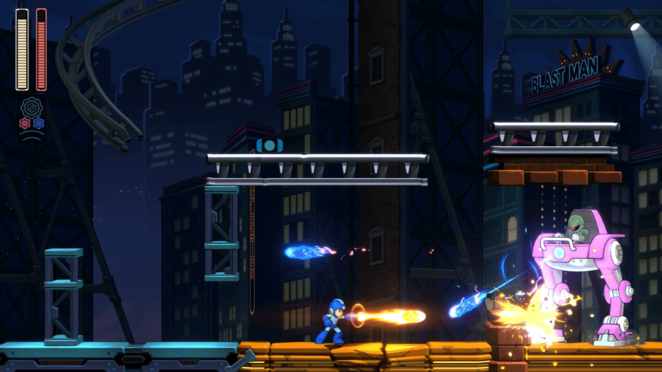 Blast Man Walkthrough - Mega Man 11 - Neoseeker