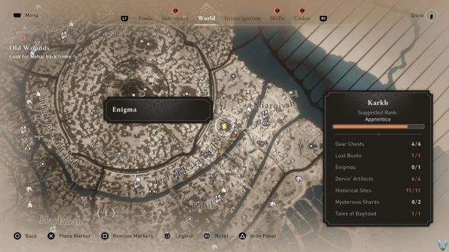 Assassin's Creed Mirage - Karkh Enigmas Locations Guide - Neoseeker
