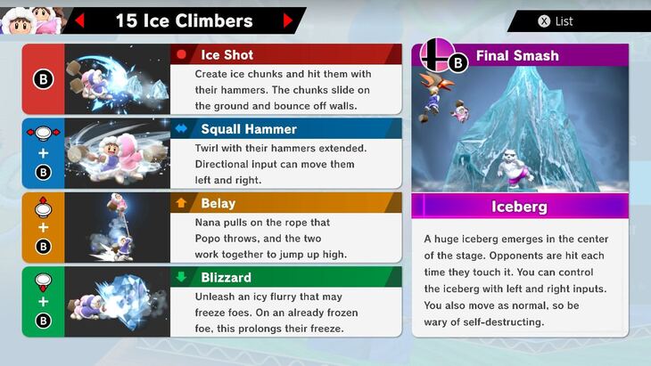 Ice Climbers - Super Smash Bros. Ultimate Walkthrough - Neoseeker