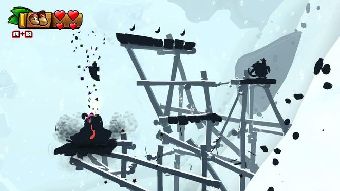 6-6 Cliffside Slide - Donkey Kong Country: Tropical Freeze Walkthrough ...