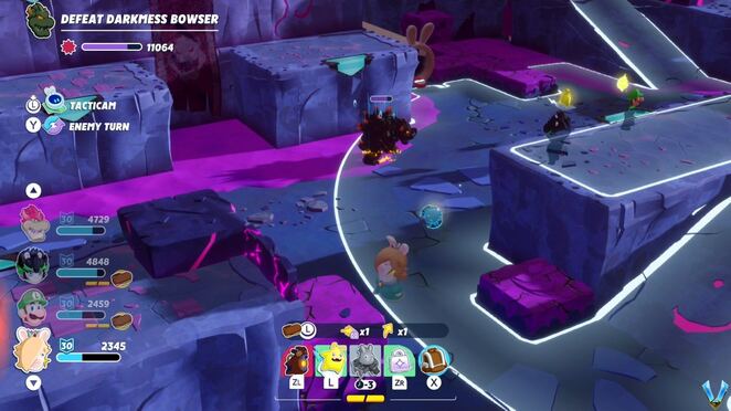 Mario + Rabbids Sparks of Hope - Cursa's Stronghold Walkthrough - Neoseeker