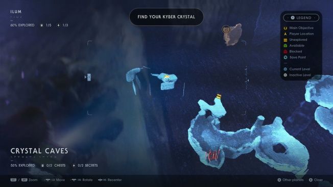 Ilum - Find a Kyber Crystal - Star Wars: Jedi Fallen Order Walkthrough ...