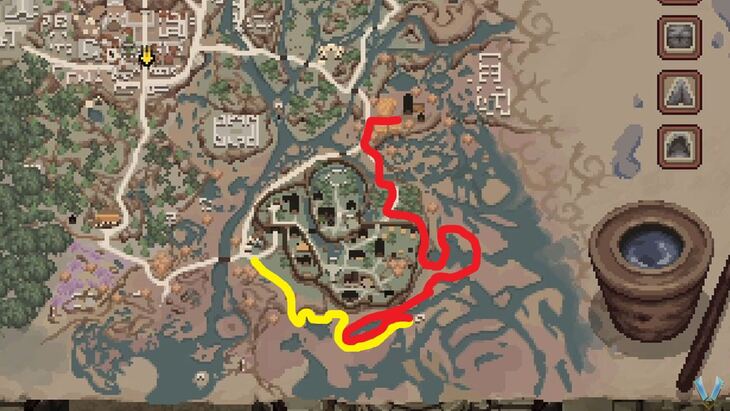 Magical Power for the Divine Crystals (Nemeton) - Drova - Forsaken Kin Walkthrough - Neoseeker