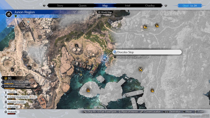 Junon Region Chocobo Stops - Final Fantasy VII Rebirth Walkthrough ...