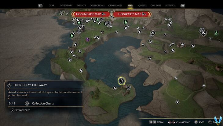Hogwarts Legacy - All Collection Chests - Manor Cape Locations Guide ...