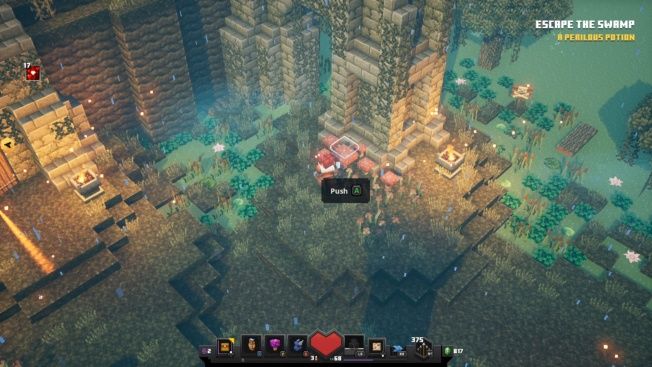 Minecraft Dungeons Soggy Swamp Rune Location - Neoseeker