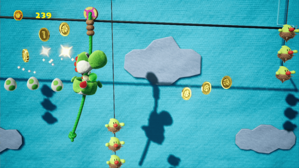Yoshi Pulls Some Strings - Yoshi's Crafted World - Neoseeker