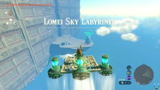 Tears of the Kingdom - The Lomei Labyrinth Island Prophecy Walkthrough ...