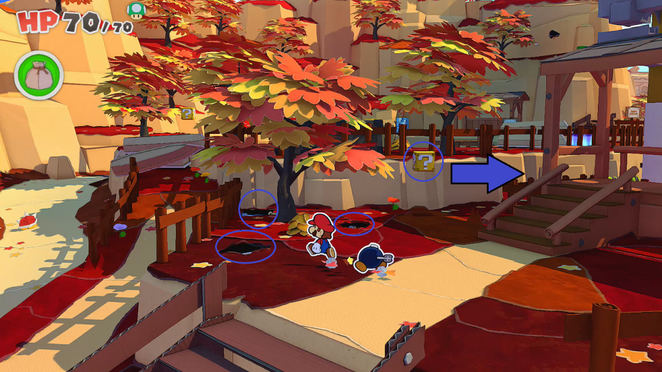 Paper Mario: Origami King - Autumn Mountain Walkthrough - Paper Mario ...