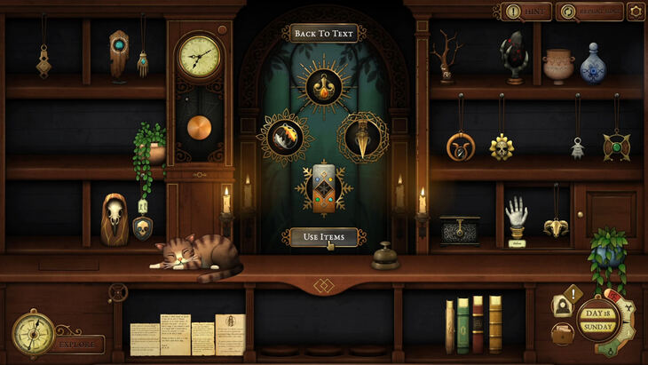Strange Antiquities - Day XVIII and Endings Guide - Neoseeker