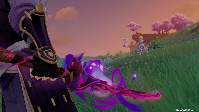 Genshin Impact - Upon the Plain, a Purple Shadow Walkthrough - Neoseeker