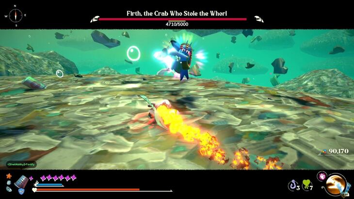 Another Crab's Treasure - Firth, The Crab Who Stole The Whorl Boss ...