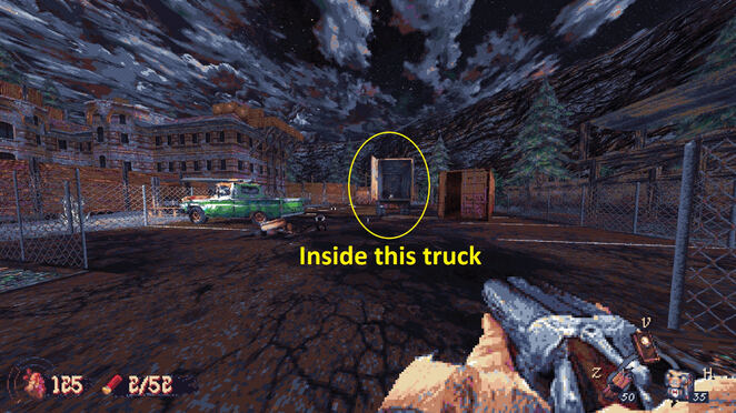 E1M7 - The Asylum Grounds Secret Locations - Cultic Walkthrough - Neoseeker