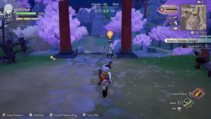 Rune Factory: Guardians of Azuma The Holy Shrine of Spring Quests Guide ...